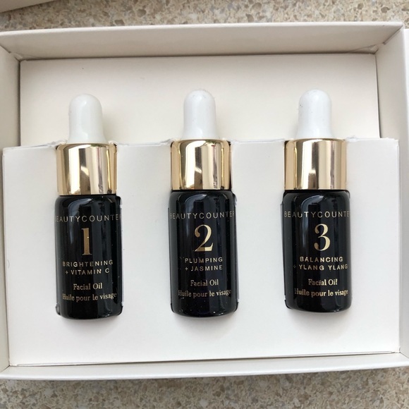 beautycounter | Makeup | Beautycounter Trio Of Mini Facial Oils | Poshmark